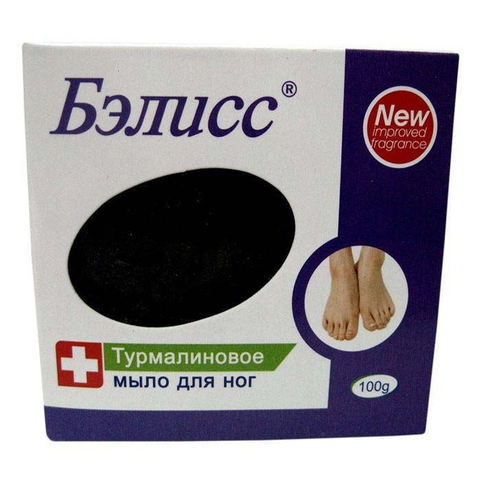 Турмалиновое мыло для ног противогрибкове Бэлисс